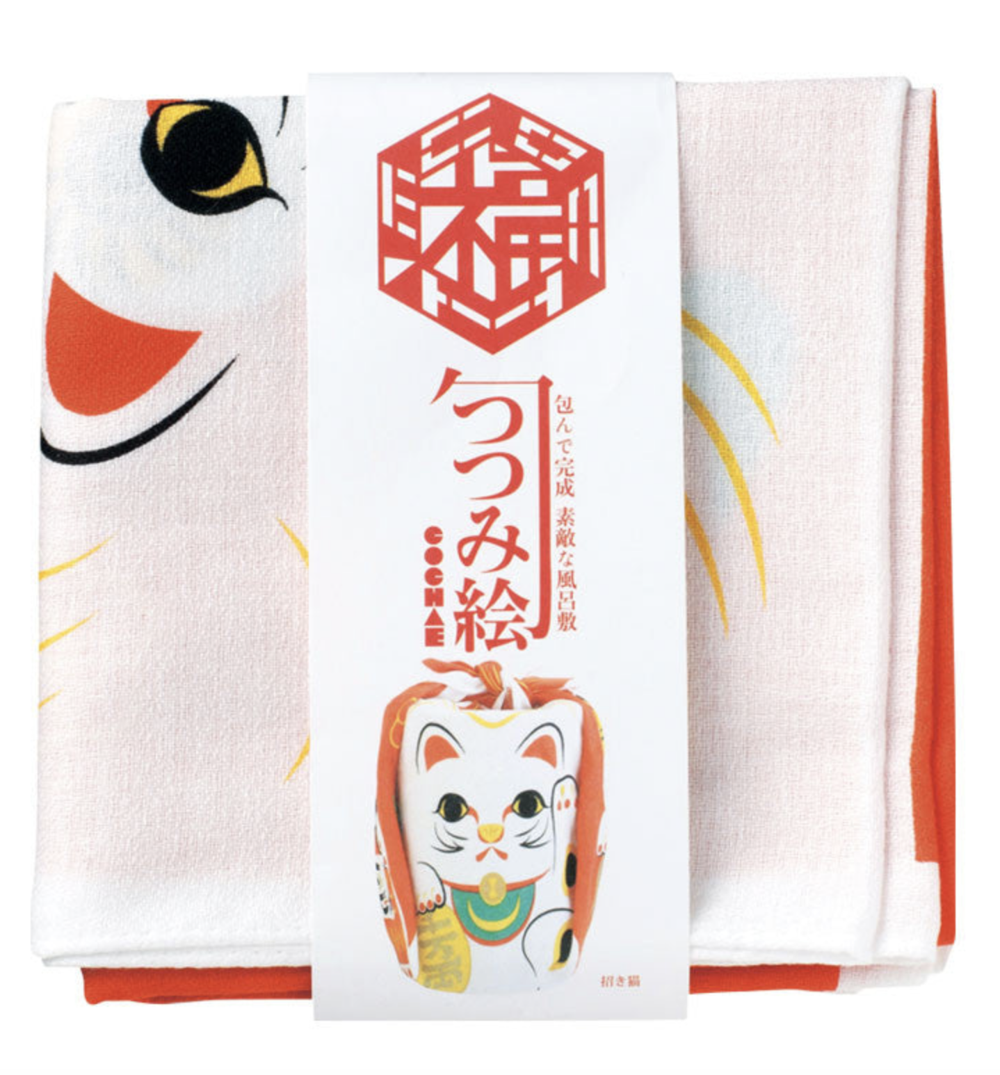 Furoshiki-Maneki Neko 48x48